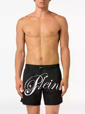 Philipp Plein Swimming Shorts Monogram Signature