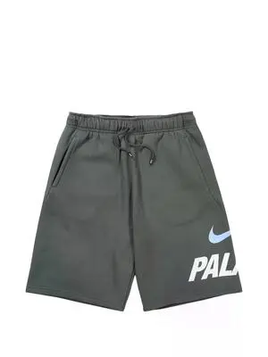 PALACE Xnike Logo-print Drawstring Shorts - Grey