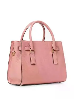 Michael Kors Padlock-detail Leather Tote Bag