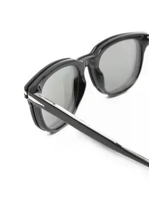 DB EYEWEAR BY DAVID BECKHAM Clip-on Square-frame Glasses