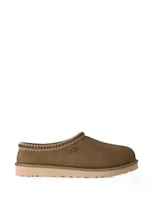 UGG Tasman Embroidered Slippers - Brown