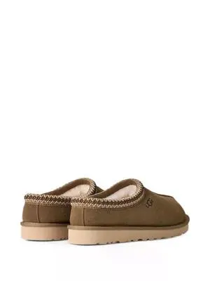 UGG Tasman Embroidered Slippers - Brown
