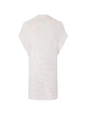 P.a.r.o.s.h Embellished High Neck Sleeveless Dress