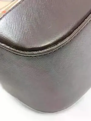 Burberry Nova Check Logo-charm Tote Bag