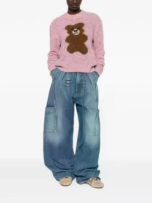 Moschino Teddy Bear Round-neck Sweater