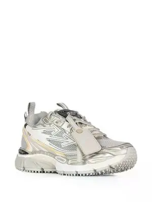 Off-White Be Right Back Zip-tie Sneakers - Grey