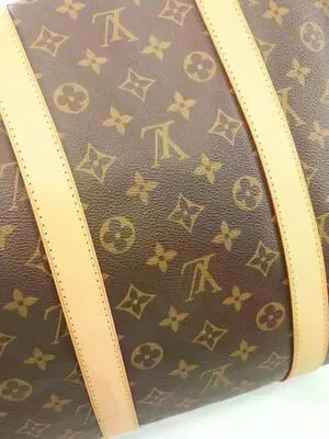 LOUIS VUITTON 2003 Monogram Keepall 55 Boston Bag