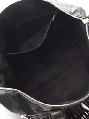 Saint Laurent Leather Fringe Tote Bag