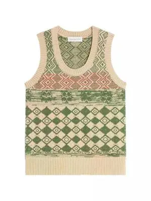Dries Van Noten Jacquard Wool Sweater - Neutrals