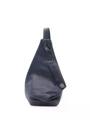 Loewe Anton Leather Backpack - Blue