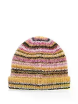 Isabel Marant Étoile Morenne Striped Beanie Hat