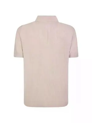 DELL'OGLIO Micropiquet Cotton Polo Shirt