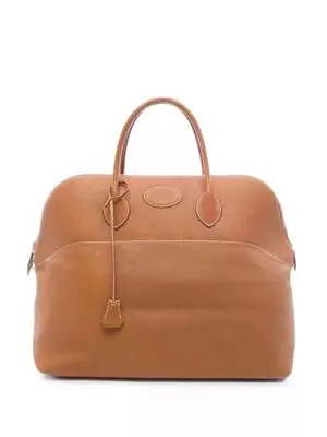 Hermès 2007 Bolide 45 Clemence Handbag - Brown