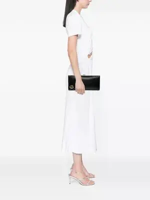 Dior 20th Century Calfskin Frame Clutch Bag - Black