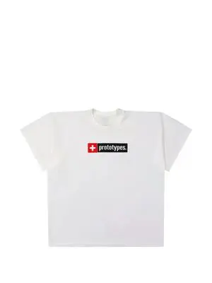 PROTOTYPES Cross Logo Printed T-shirt