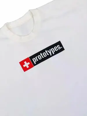 PROTOTYPES Cross Logo Printed T-shirt