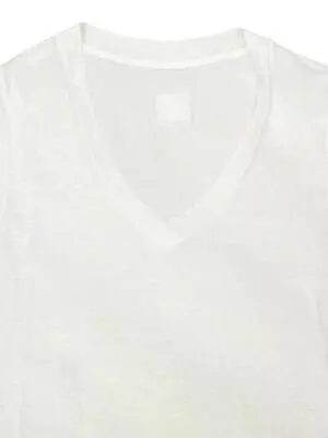 120% Lino Short-sleeve V-neck T-shirt