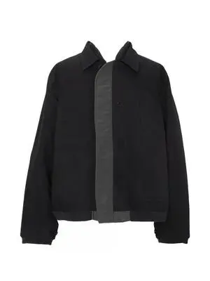 Sacai Quilted-panel Jacket - Black