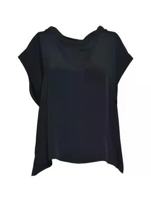 Momoni Boat-neck Short-sleeve Top