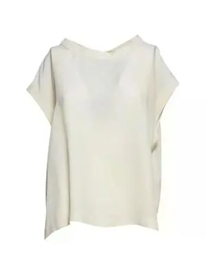Momoni Boat-neck Short-sleeve Top