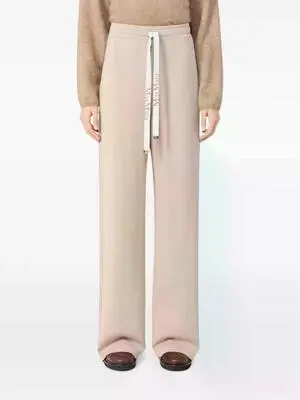 Max Mara Drawstring-waist Wide-leg Track Pants