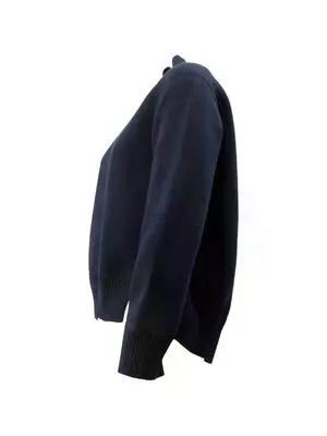 SACAI Pleated-back Panelled Sweater