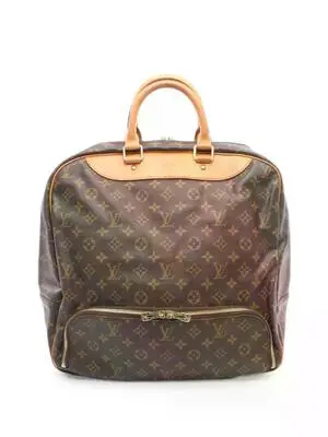 LOUIS VUITTON 1995 Monogram Evasion Tote Bag - Brown