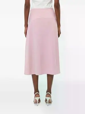 JIL SANDER Wool Sablé Skirt