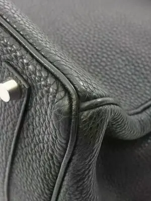 Hermès 2003 Birkin 35 Togo Tote Bag - Black