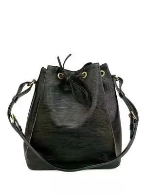 LOUIS VUITTON Epi Petit Noe Bucket Bag - Black
