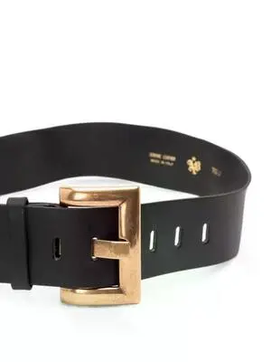 ANIYE BY Buckle-fastening Leather Belt - Black