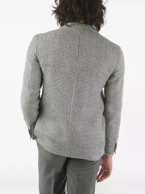 Corneliani Houndstooth Single-breasted Blazer