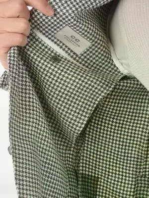Corneliani Houndstooth Single-breasted Blazer