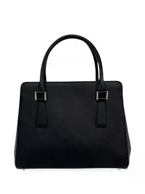 Burberry 2000-2017 Leather Handbag - Black