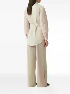 Fabiana Filippi Quilted Belted Coat