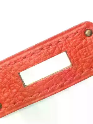 Hermès 2004 Togo Birkin 30 Handbag - Red