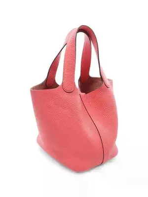 Hermès 2020 Picotan Lock Pm Tote Bag - Pink