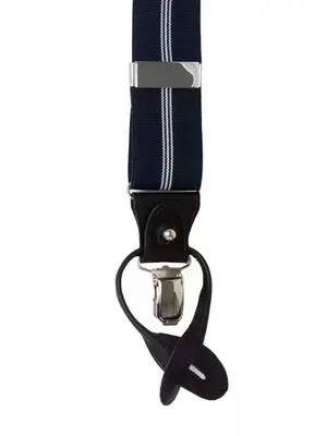 HACKETT LONDON Striped Braces - Blue