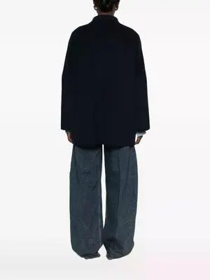 ERMANNO FIRENZE Shawl-lapel Patch-pocket Jacket