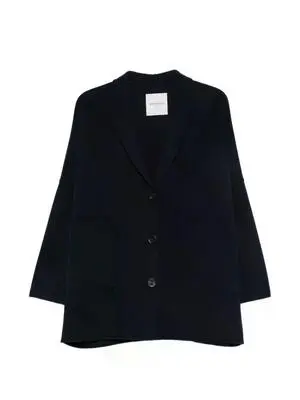 ERMANNO FIRENZE Shawl-lapel Patch-pocket Jacket - Blue