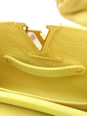 LOUIS VUITTON Taurillon Capucines Bb Satchel