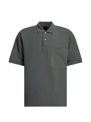 DAIWA PIER39 Tech Short-sleeve Chest-pocket Polo Shirt - Grey