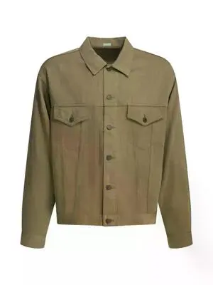 A.PRESSE 3rd Type Button-up Denim Jacket - Neutrals