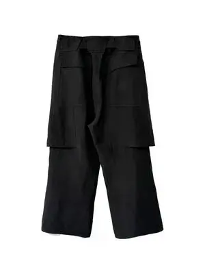 SAN263-1 Layered Wide-leg Trousers