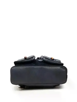 Gucci 20th Century Suede Bamboo Backpack