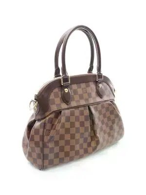 LOUIS VUITTON 2007 Trevi Pm Damier Ebene Handbag