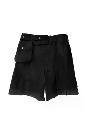 SAN263-1 Belted Waist Cargo Shorts