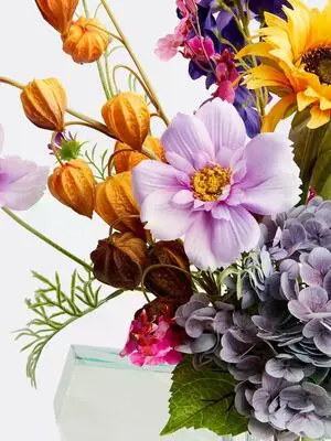 FLOWERISM STUDIO Sunflower Red Tulip Bouquet