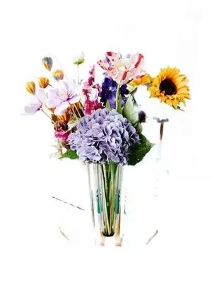FLOWERISM STUDIO Sunflower Red Tulip Bouquet