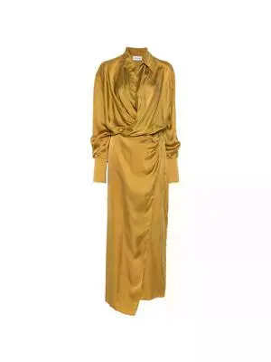 Andamane Paloma Long-sleeve Maxi Dress